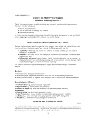 Client handout 4_6_exercise_on_identifying_triggers | PDF