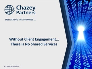 Shared Services Client Interaction Framework | PPT