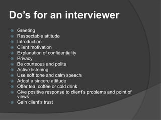 CLIENT INTERVIEW.pptx