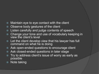 CLIENT INTERVIEW.pptx