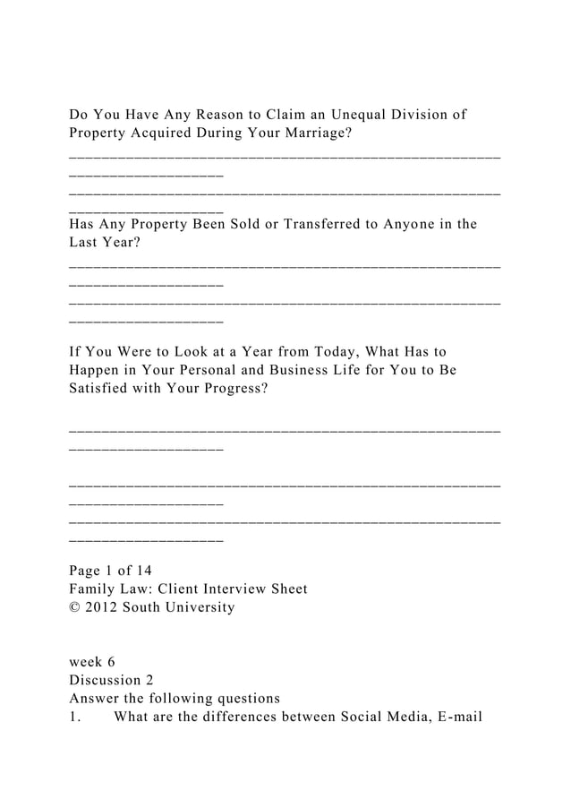 CLIENT INTERVIEW SHEETDate ______________.docx