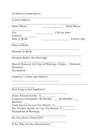 CLIENT INTERVIEW SHEETDate ______________.docx