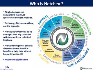 Client intro to Netchex by HMB | PPT