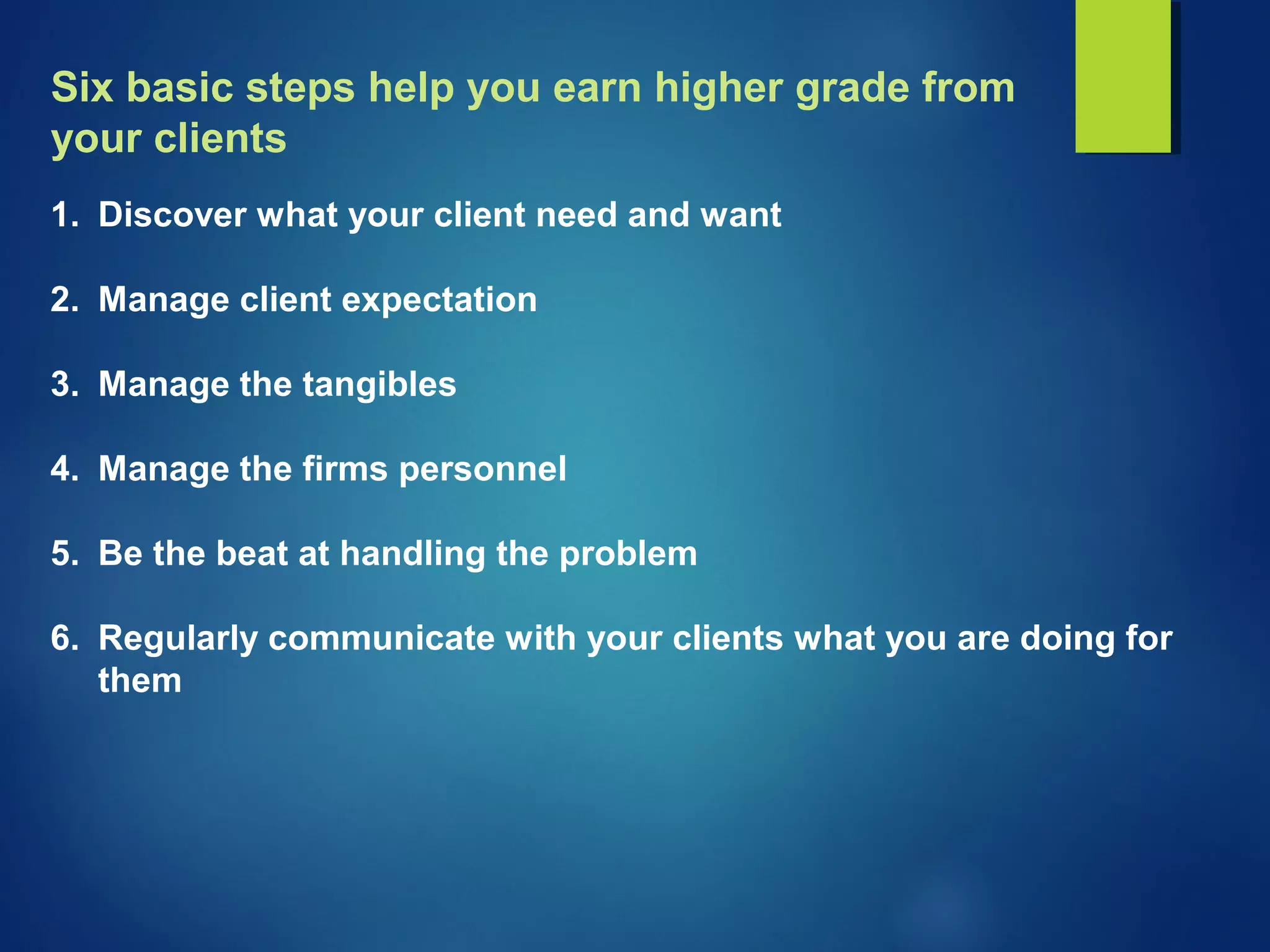 Client management | PPT