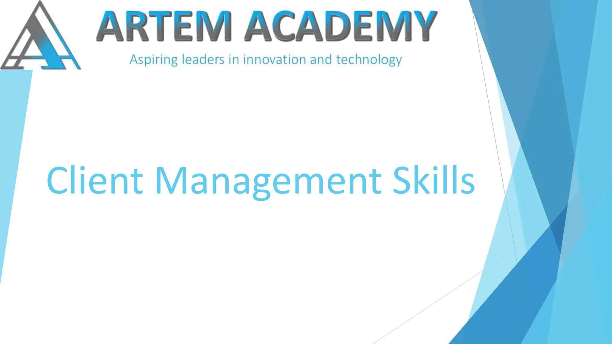 Client Management Skills.pptx for corporate world | PPTX