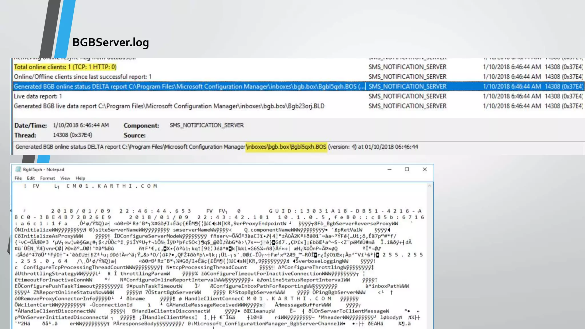 Configmgr Understanding Client Online Status Pptx Operating Systems Computer Software