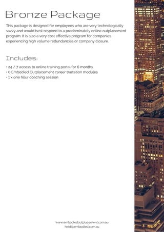 Client outplacement brochure | PDF