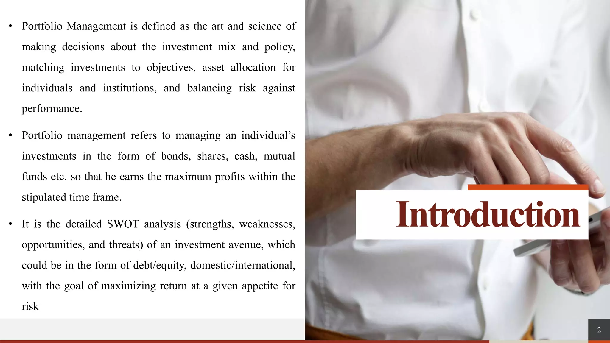 Client portfolio management | PPT