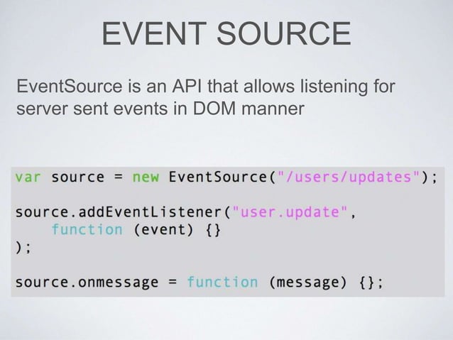 Browser APIs for data exchange: types and application | PPT