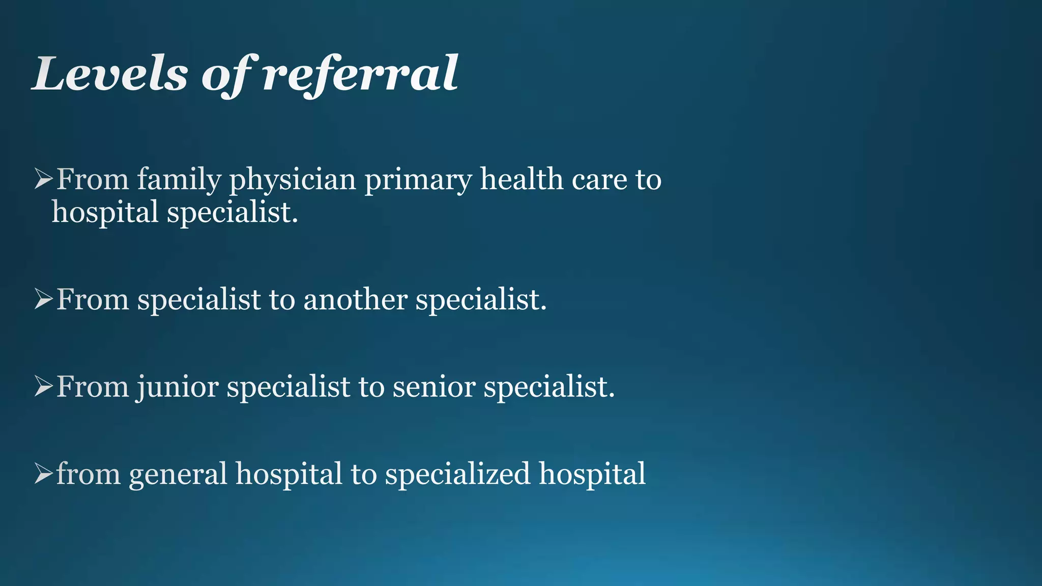 Client referral | PPTX