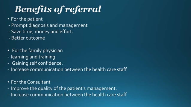 Client referral | PPT