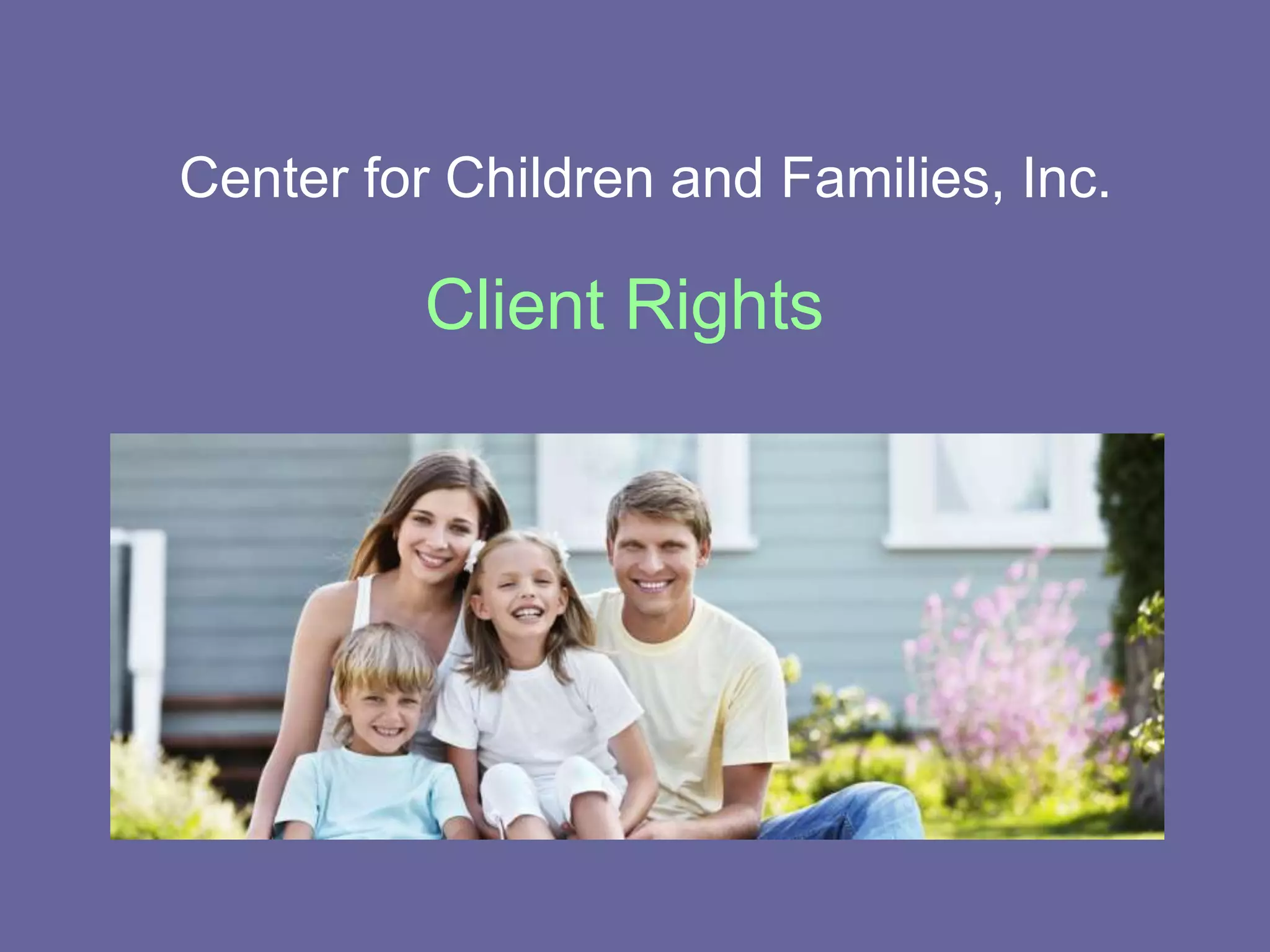 Client rights | PPTX