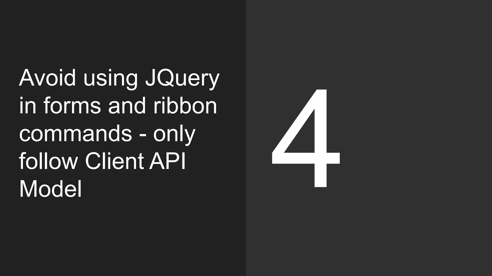 Client script best practices in Model driven Power Apps | PDF