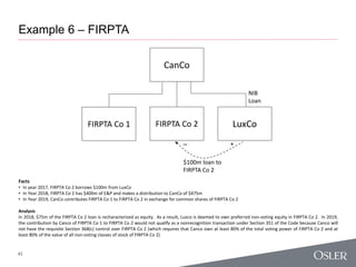 Financing Across Borders - The Impact of the Final Section 385 ...
