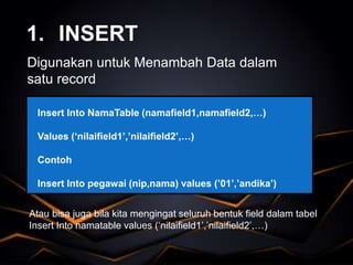 Client server database - Angga Joe | PPTX