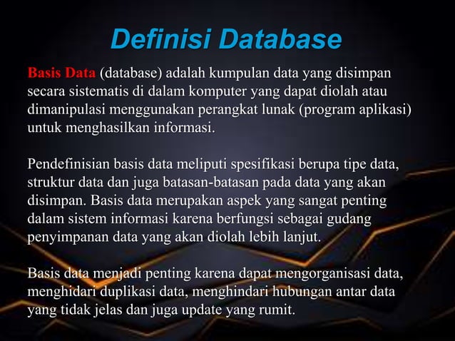 Client server database - Angga Joe | PPT