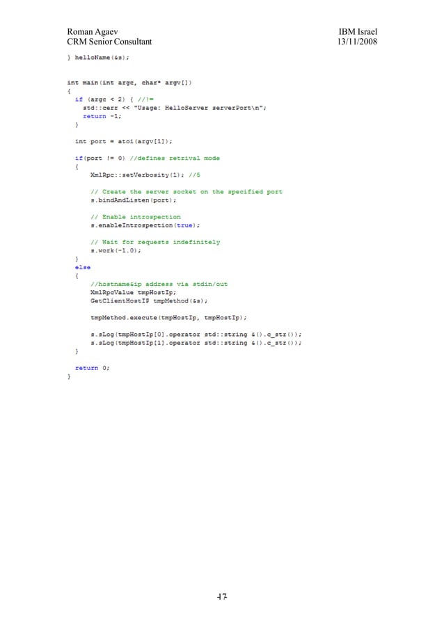 Client/Server Paradigm And Its Implementation | PDF