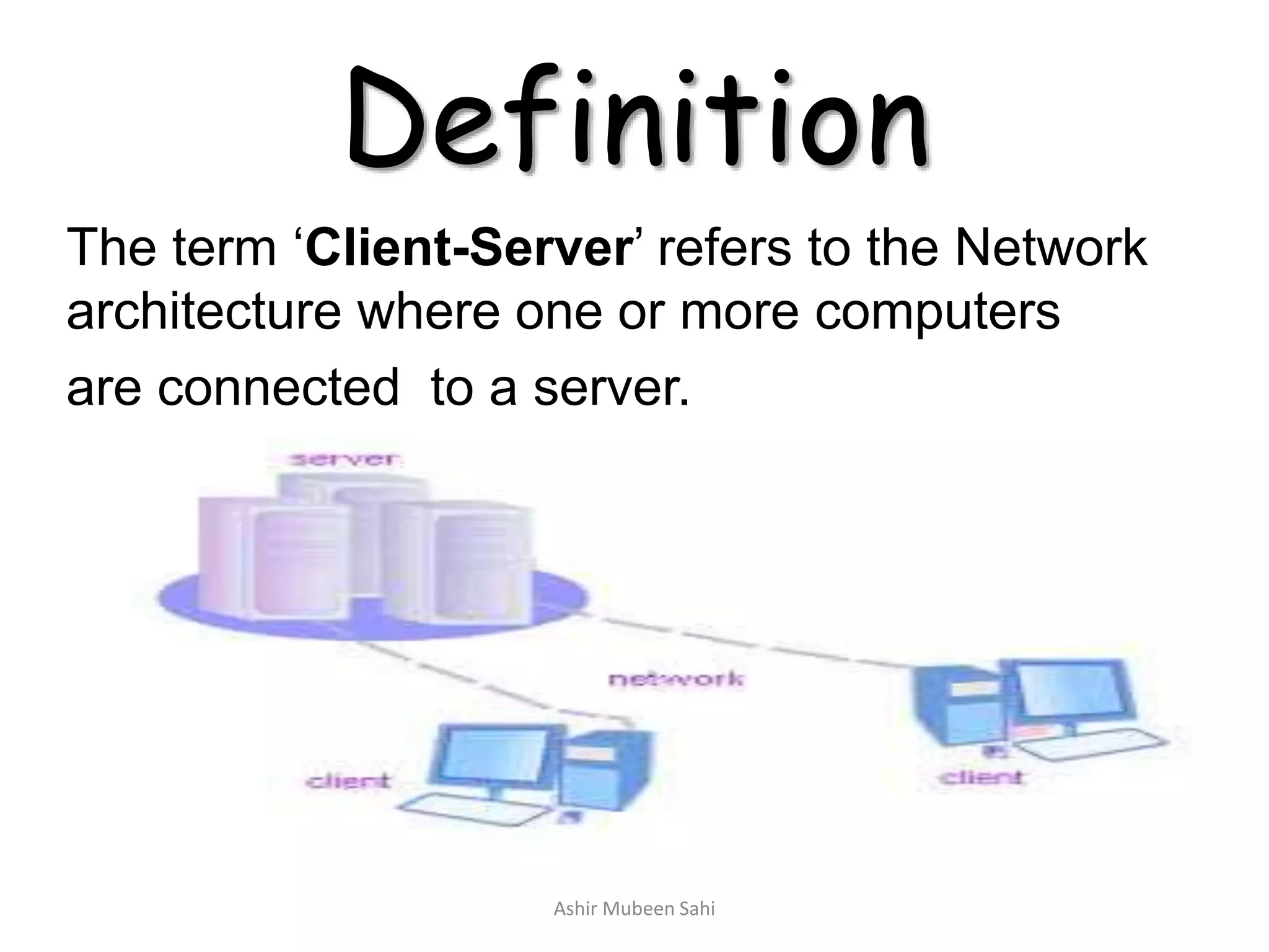 Client Server Architecture | PPT