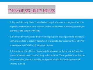 Client Server Network Security and its threats | PPT