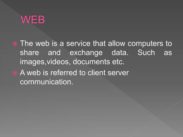 Client server relation | PPTX | Internet | Computing