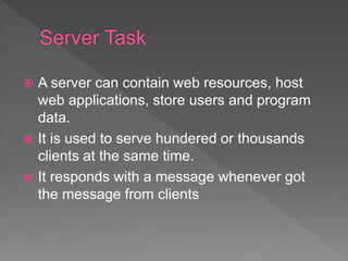 Client server relation | PPTX | Internet | Computing