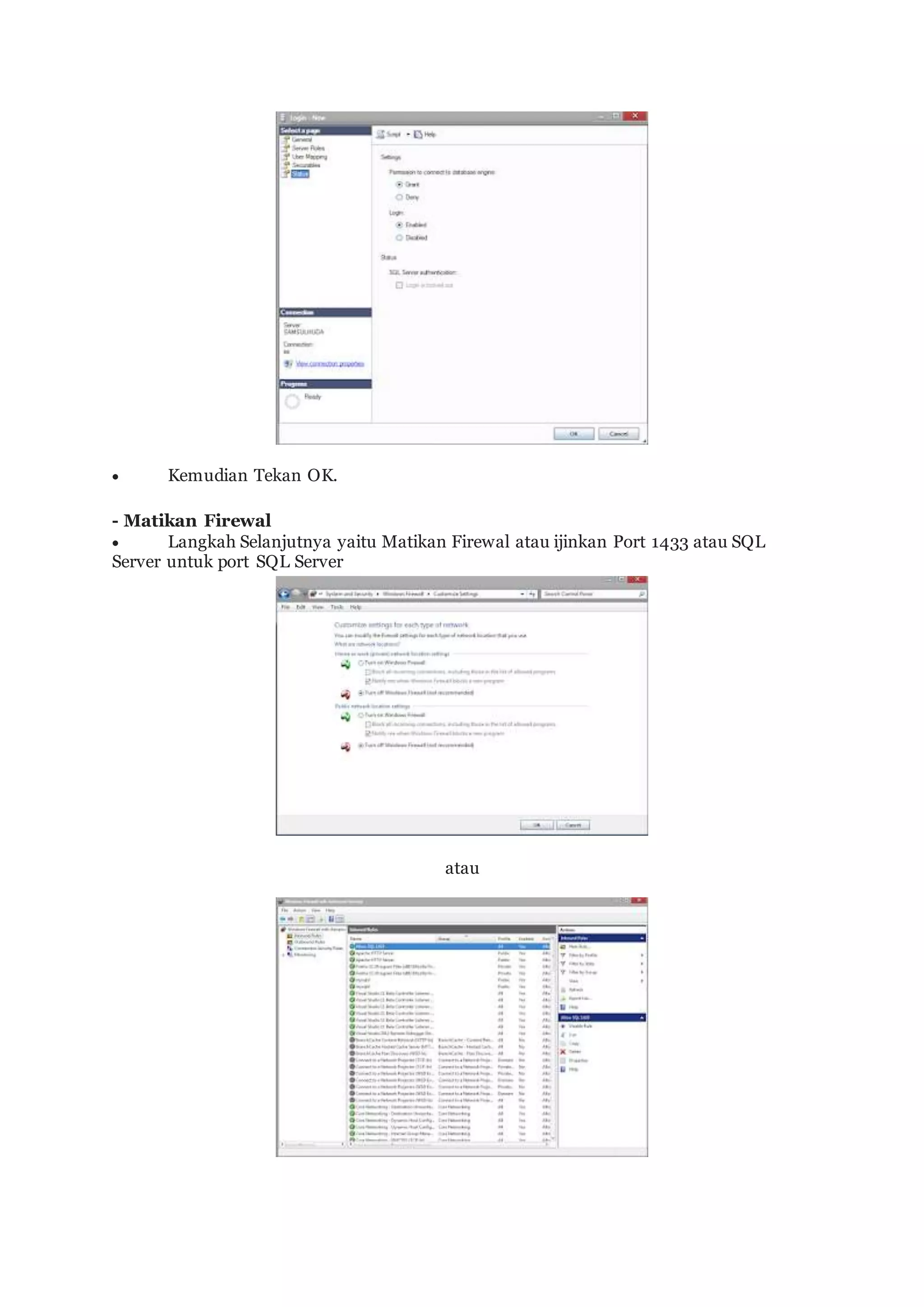 Client server sql 001 | PDF