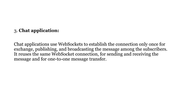 ClientServer Websocket.pptx | Computer Networking | Computing