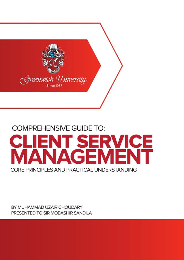 Client Service Management Insights 00001 | PDF