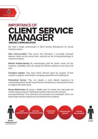 Client Service Management Insights 00001 | PDF