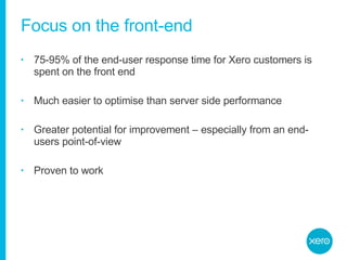 Client Side Performance @ Xero | PPT | Web Design and HTML | Internet