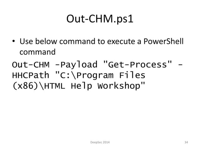Client side attacks using PowerShell | PPTX