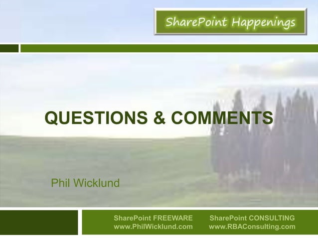 SharePoint 2010 Client-side Object Model | PPT