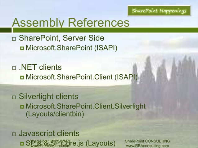 SharePoint 2010 Client-side Object Model | PPT