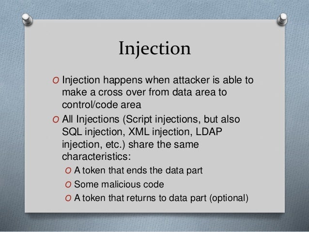 Client Sidesec 2013 Script Injection