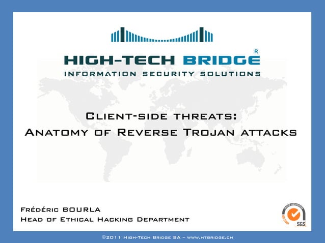 Client-side threats - Anatomy of Reverse Trojan attacks | PPT
