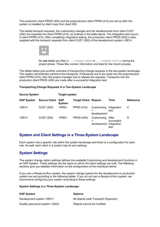 Clients in sap | DOCX | Web Development | Internet