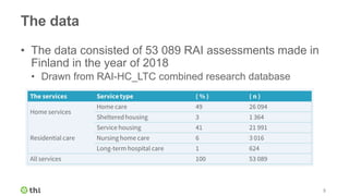 Clients' participation in RAI assessments - Maarit Lind | PDF