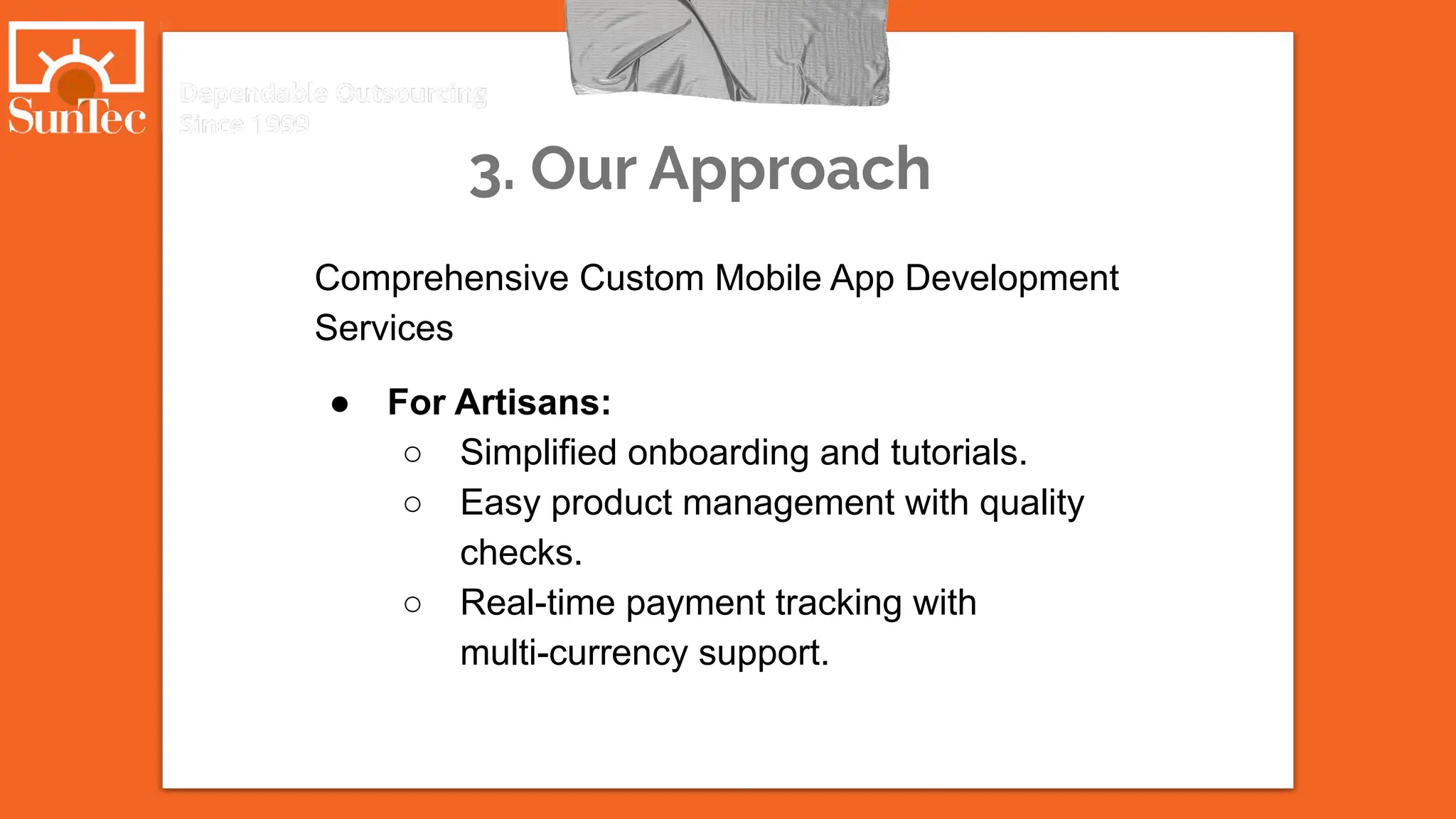 Empowering Artisans Globally with Custom Mobile App Development | PPT
