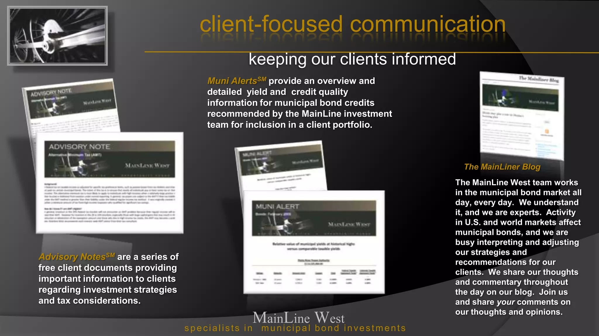 Client Summary 031309 PPT | PPTX