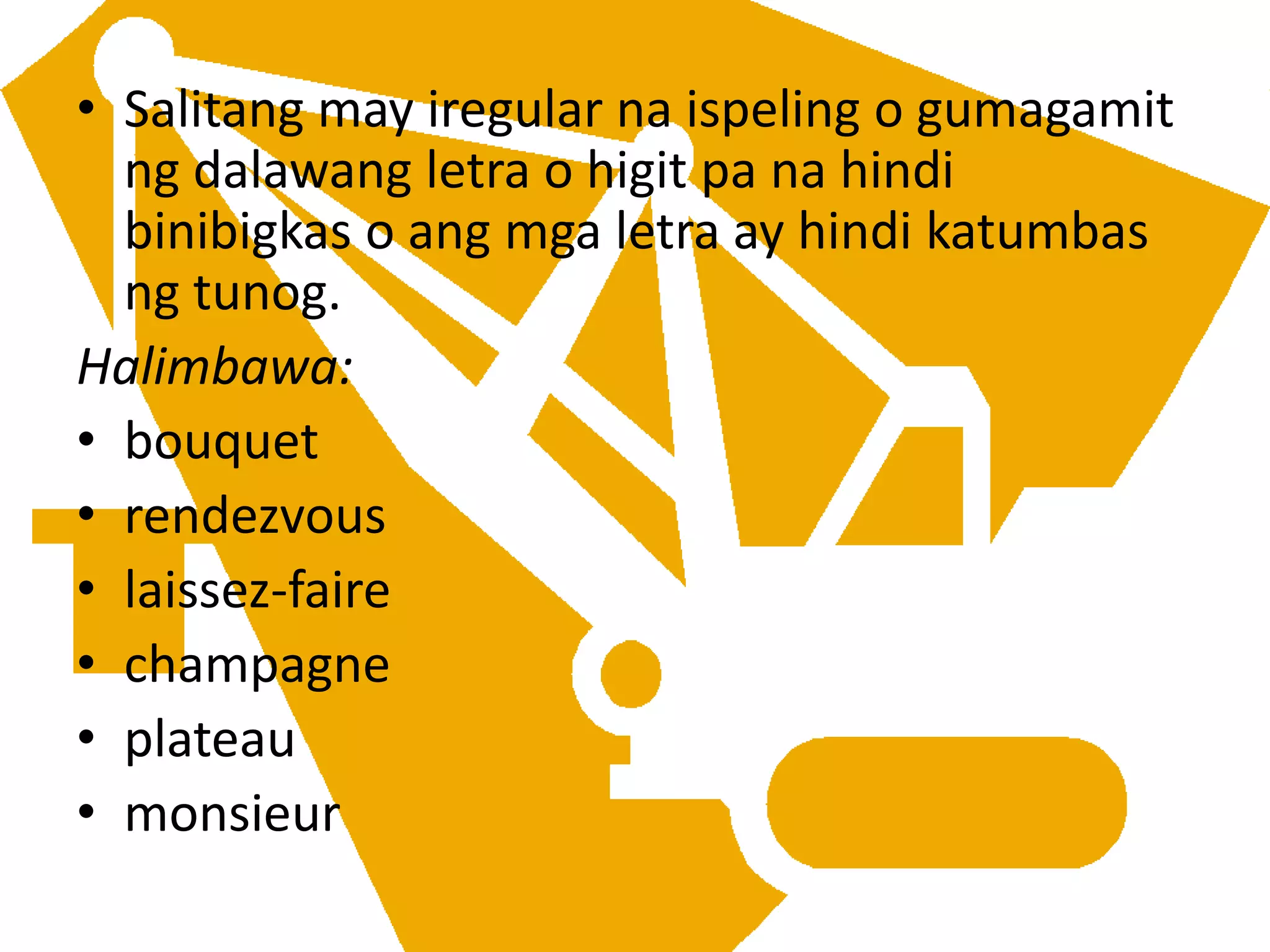 Mga Tuntunin sa Panghihiram ng mga Salita | PPTX