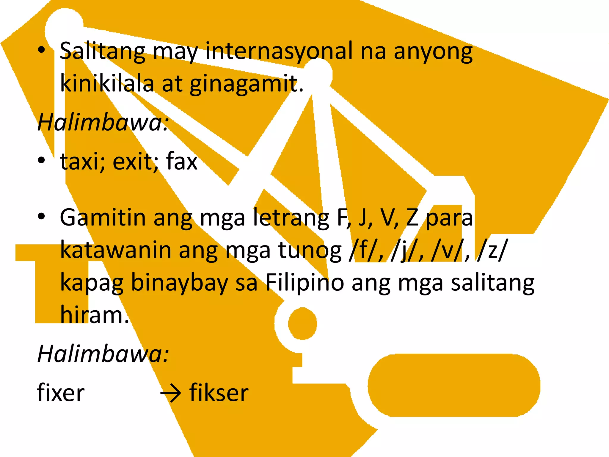 Mga Tuntunin sa Panghihiram ng mga Salita | PPTX