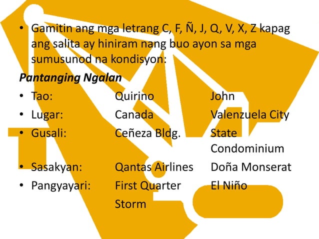 Mga Tuntunin sa Panghihiram ng mga Salita | PPTX