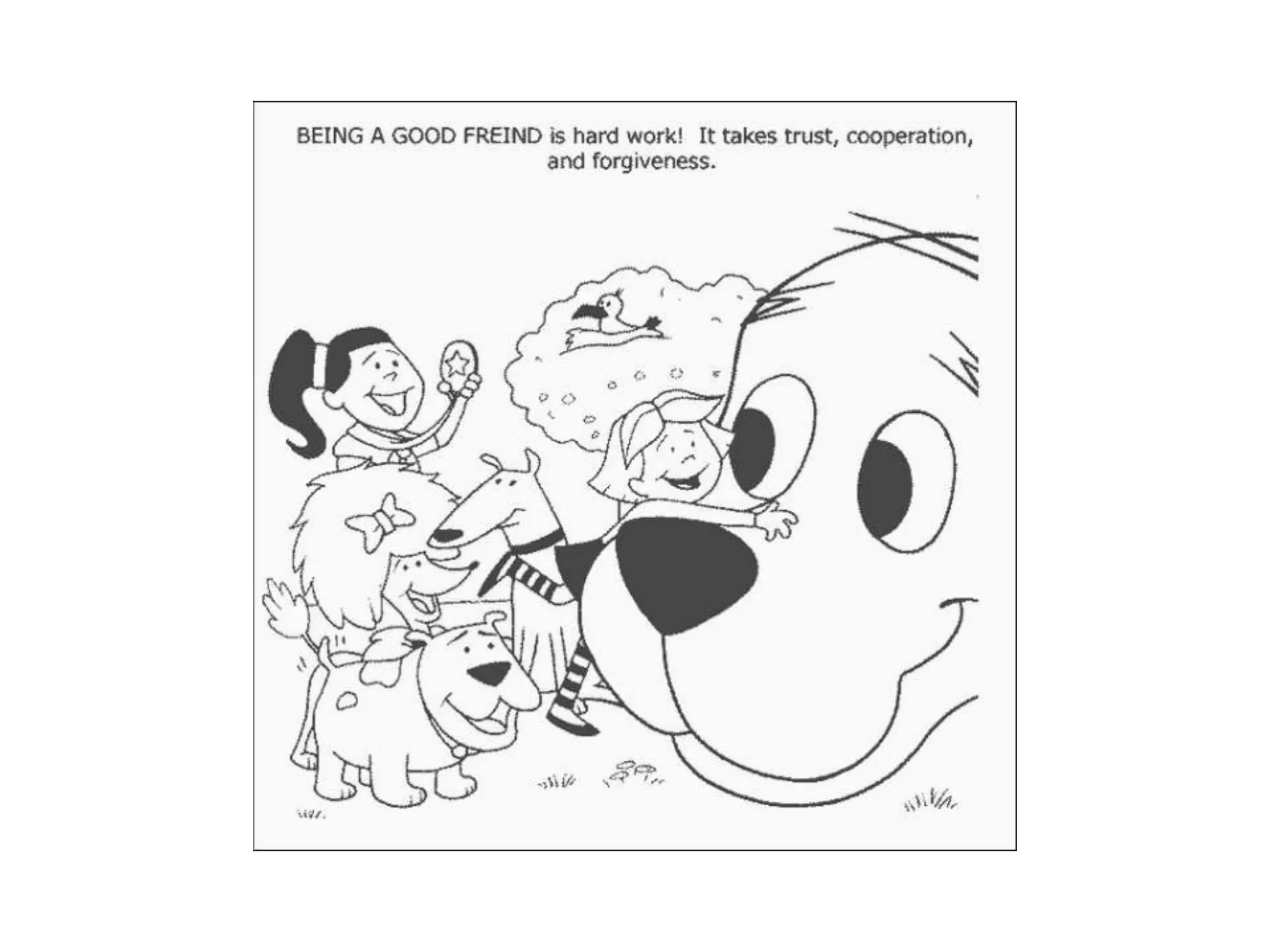 Clifford Colouring Pages and Kids Colouring Activities | PPSX