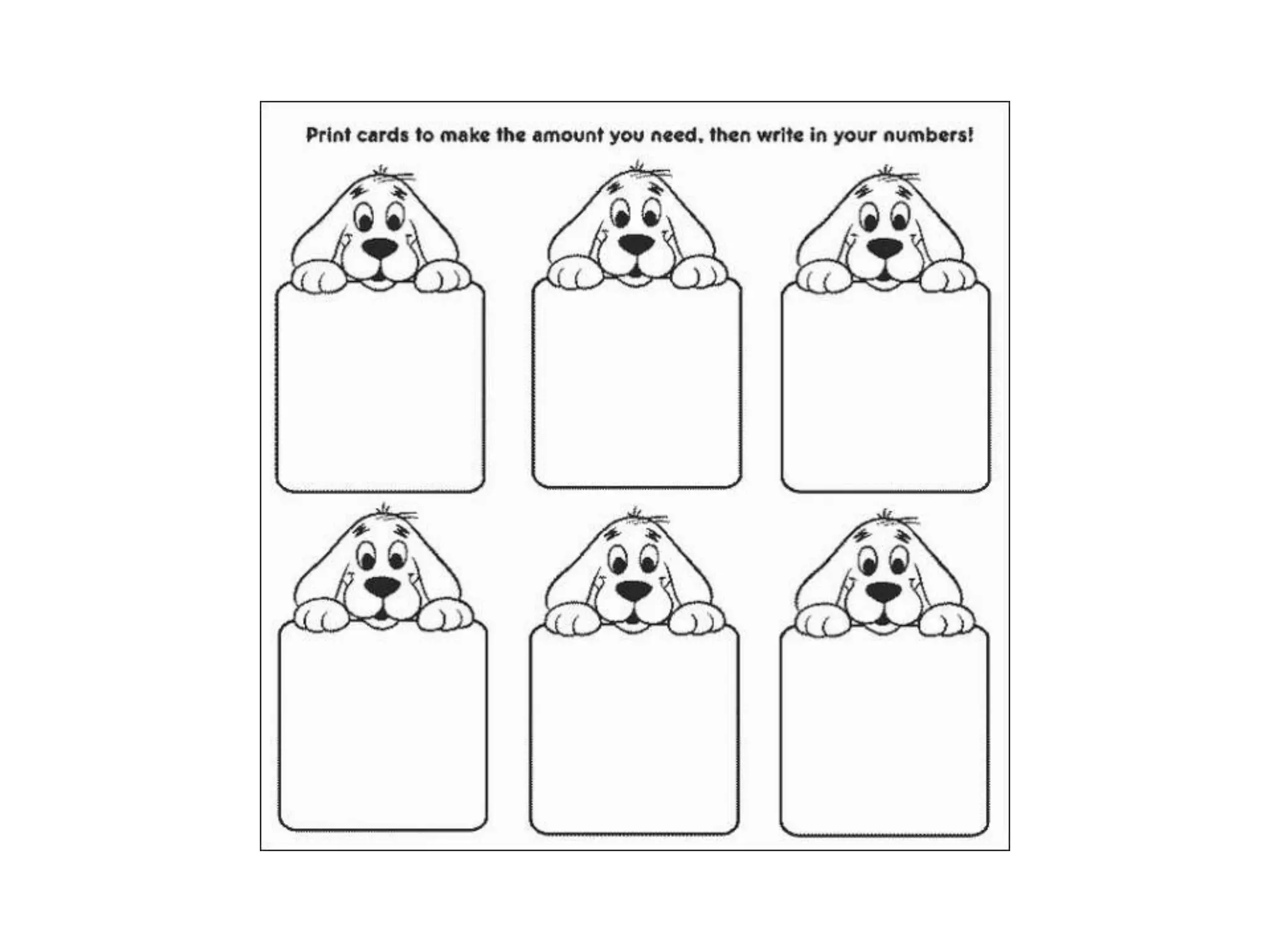 Clifford Colouring Pages and Kids Colouring Activities | PPSX