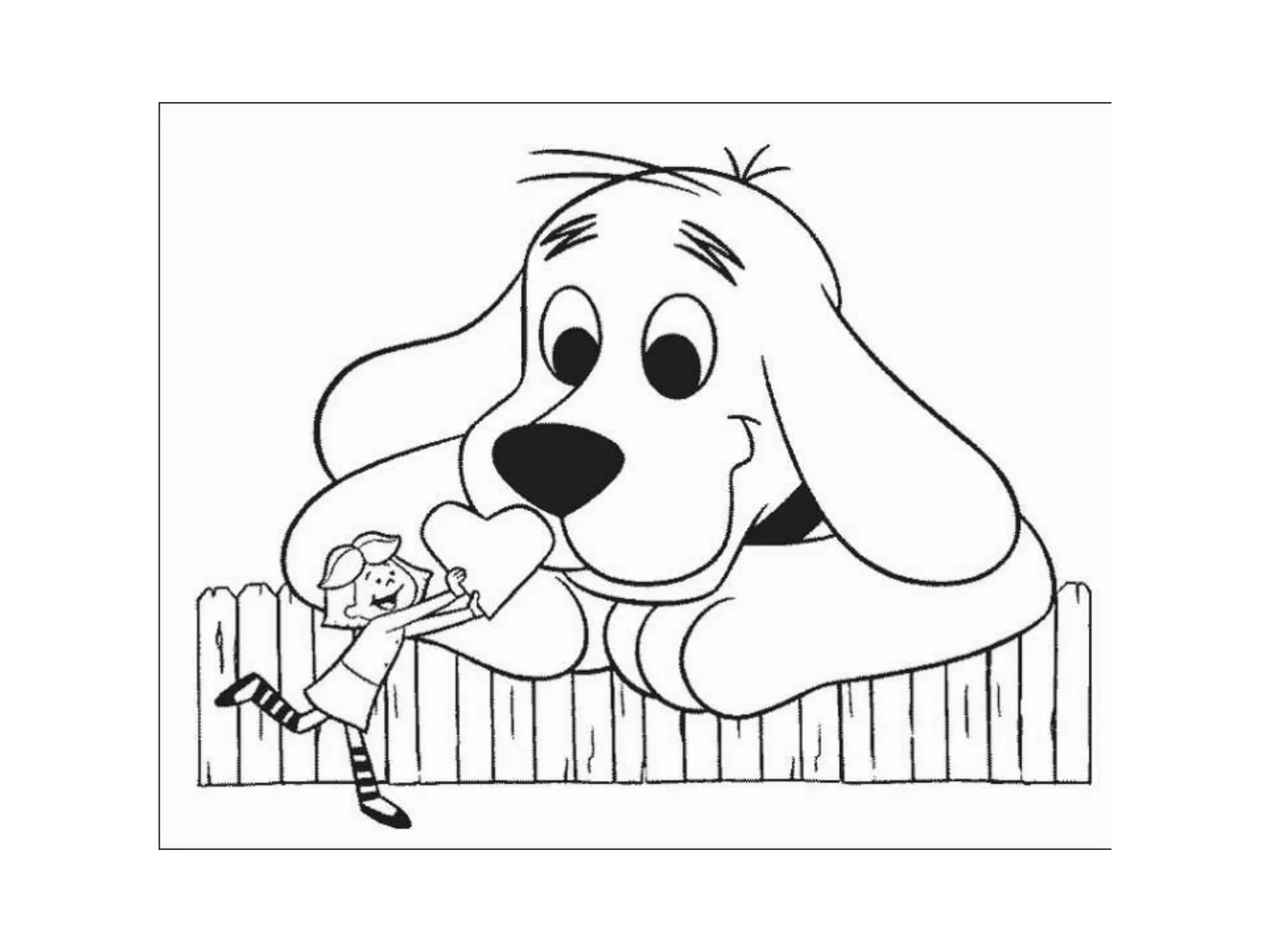 Clifford Colouring Pages and Kids Colouring Activities | PPSX