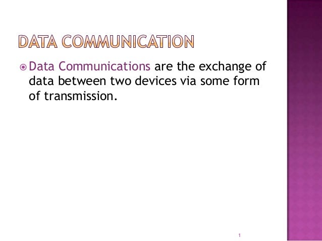 Data Communication