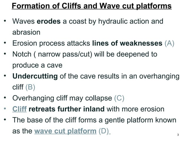 Cliffs and wc platforms | PPT