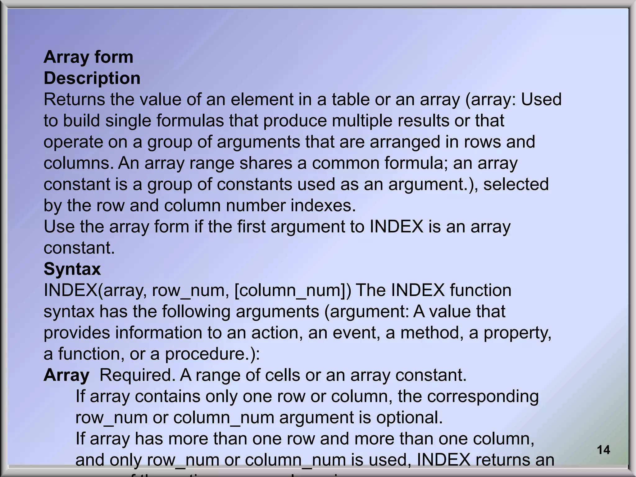 Cliff tip indexmatch_01 | PPTX