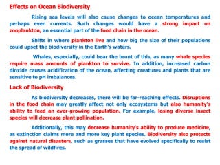 CLIIMATE CHANGE AND BIODIVERSITY.pptx