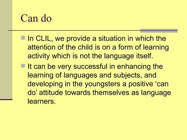 CLIL | PPT